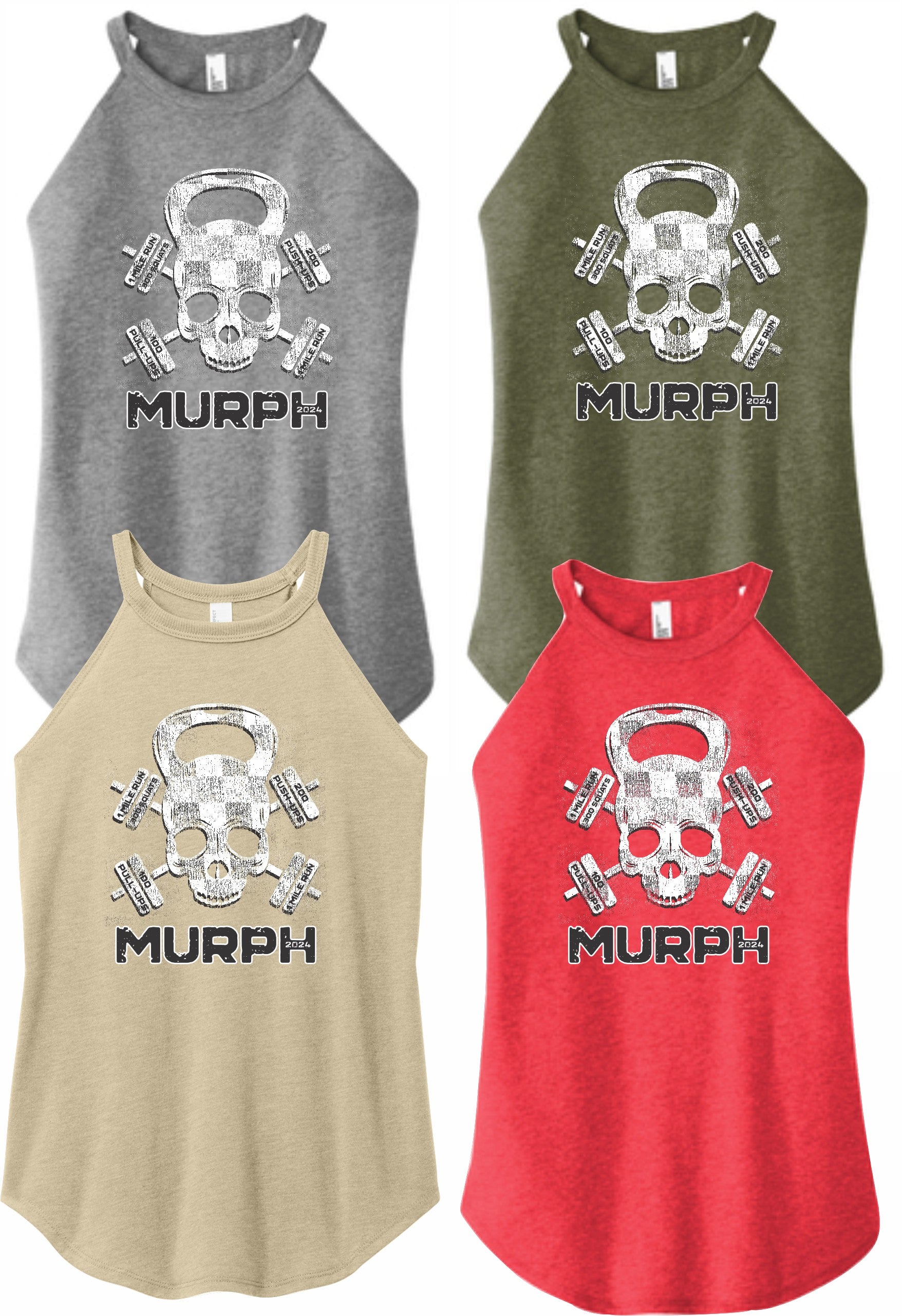 High Neck Rocker Tanks – ClubFitWear