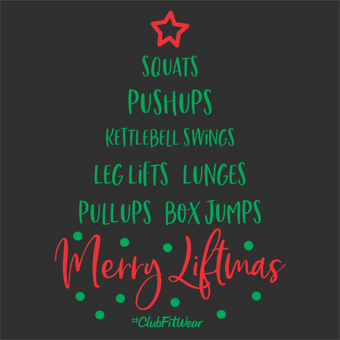 Merry Liftmas Tree – ClubFitWear