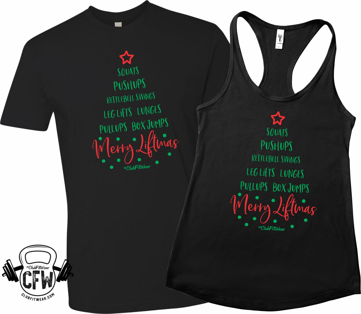 Merry Liftmas Tree – ClubFitWear